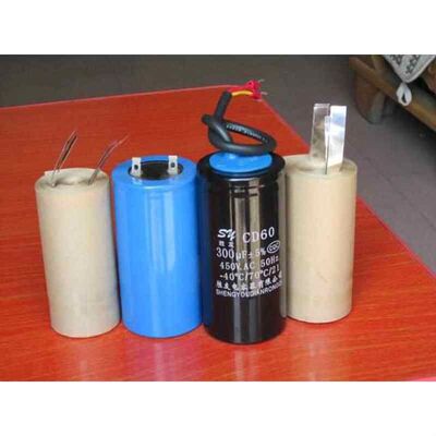 电机启动电容450V100UF150UF200UF250UF400UF500UF300UF粉碎搅拌