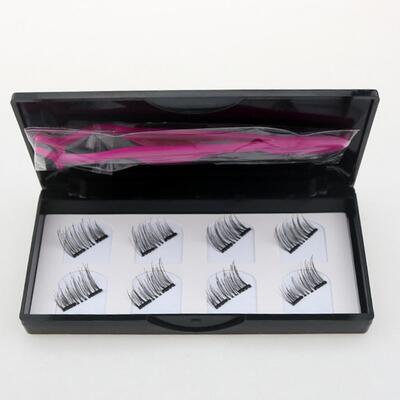 Magnet False Eyelashes Magnetic Long Natural Fake Lashes跨境
