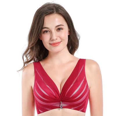 underwire Sexy underwear wholesale no women's adjustment