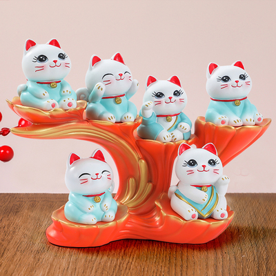 创意可爱猫小摆件桌面装饰品