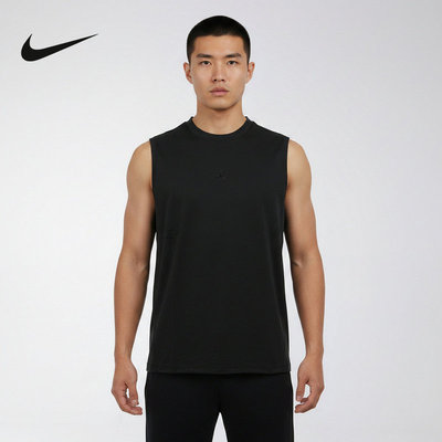 NIKE耐克男子夏新款健身训练舒适运动休闲无袖T恤背心 IB2246-010