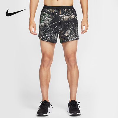 NIKE耐克男短裤2026春新款Dri-FIT速干跑步短裤含衬裤IO7770-060