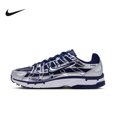 Nike耐克男鞋新款蓝银P-6000复古老爹鞋跑鞋运动休闲鞋CN0149-400