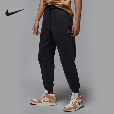 Jordan耐克男子长裤春新款卫裤印花法式毛圈束脚运动裤HF9310-045