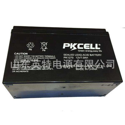 销售PKCELL蓄电池12V7AH
