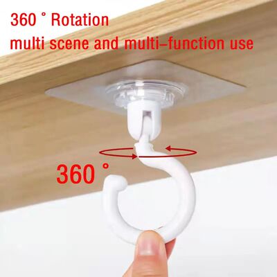 Ceiling Rotary Hook Strong Hook Household Multifunction Adhe