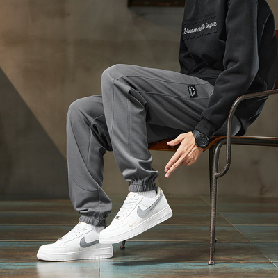 唐狮秋季新款休闲长裤男士宽松运