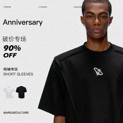 ArguECulturE*短袖专区4th Anniversary活动  1折起破价