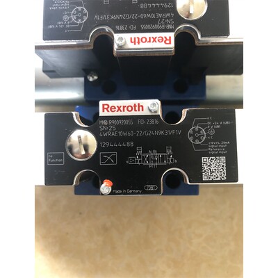R900920055 4WRAE10W60-22/G24N9K31/F1V力士乐REXROTH比例阀