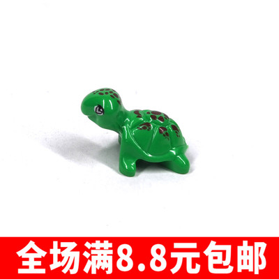 MOC积木小动物儿童玩具配件11603pb01小海龟乌龟场景装饰海洋生物