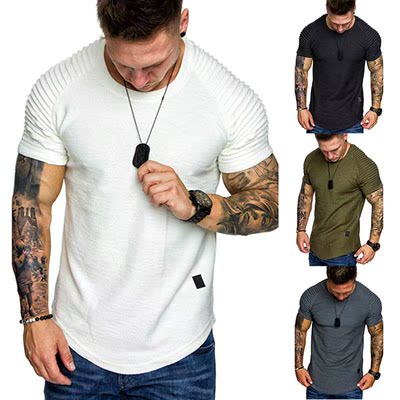 Mens short sleeve T shirts fashion shirt tops for man男士T恤