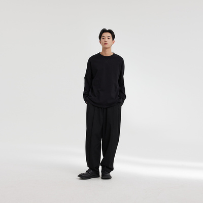 MODE COMMUTER| MC不潮品春季100%优质棉纱精纺圆领T恤