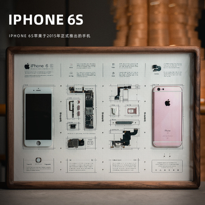 小西设计所苹果iPhone6装裱画