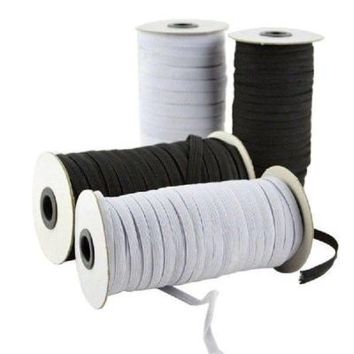 1/1.8M 60mm Flat Elastic Bands Black Nylon Rubber Waist