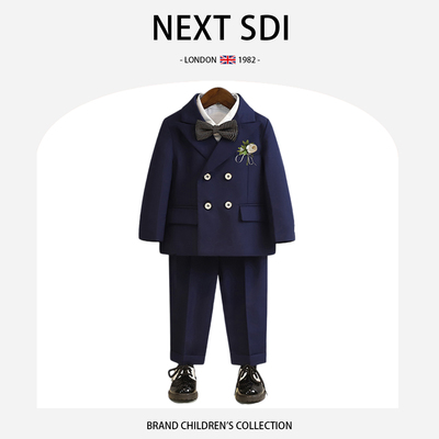 男童西装儿童花童礼服主持演出服