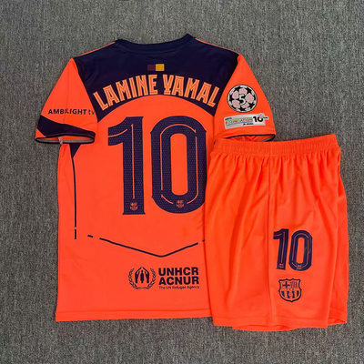 New Barcelona Kids kits GAVI LAMINE YAMAL Soccer Jersey