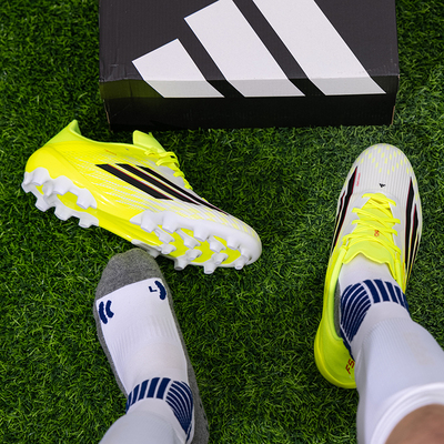 阿迪达斯F50AG短钉足球鞋男款中端训练比赛战靴速度型