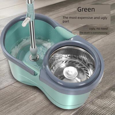 Spin Mop Bucket Floor Cleaning System floor mop wringer set