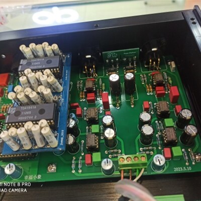 TDA1541A S2 解码 SAA7220P/B  DAC 配金封6个单双运放  CS8412CP