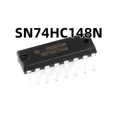 SN74HC148N DIP-16 信号开关多路复用器解码器原装正品 直插 芯片