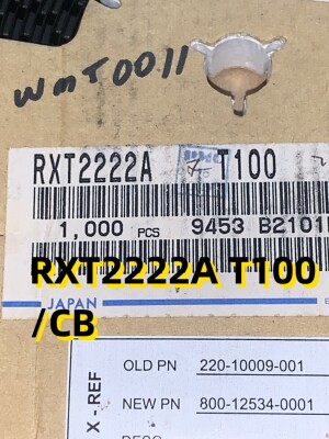 RXT2222A T100/CB  04+ SOT89  原装现货