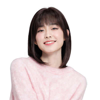 Rebeccayouth空气刘海Bob头假发