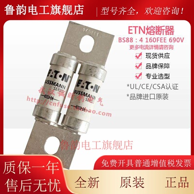 美国EATON BUSSMANN保险丝 100/120/140/160/200FEE 140FEE 690V