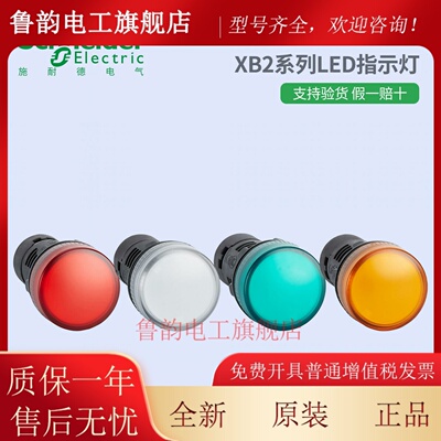 XB2指示灯LED XB2BVB/BVM/BVQ 1LC 3LC 4LC 5LC 6LC 24/220