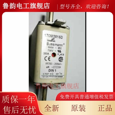 BUSSMANN熔断器 170M3814D-3815D-3816D 170M3817D-3818D-3819D