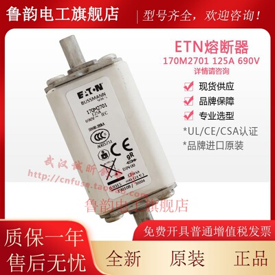 熔断器Bussmann 170M2694-2695-2696-2697-2698-2699-2700-2701