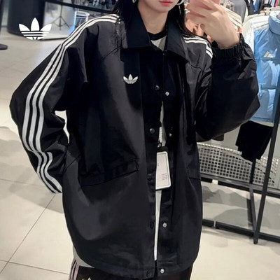 阿迪达斯三叶草男子运动夹克