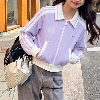 阿迪达斯三叶草女子三条纹夹克
