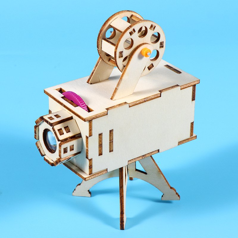 自制幻灯放映机 学生科技小制作DIY手工创客科学实验模型器材O587