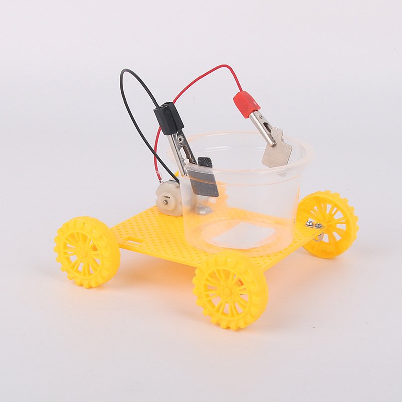 中小学生科学实验自制盐水动力小车玩具科技小制作diy手工材料U52