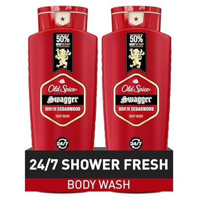 Old Spice Red Collection Swagger Scent with Cedarwood， Me