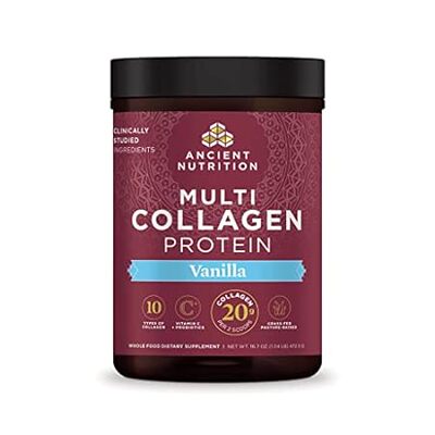 Collagen Powder Protein by Ancient Nutrition， Multi Colla
