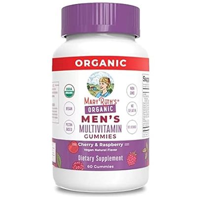 MaryRuth's Mens Vitamin Gummy | USDA | Vegan | Daily Mult