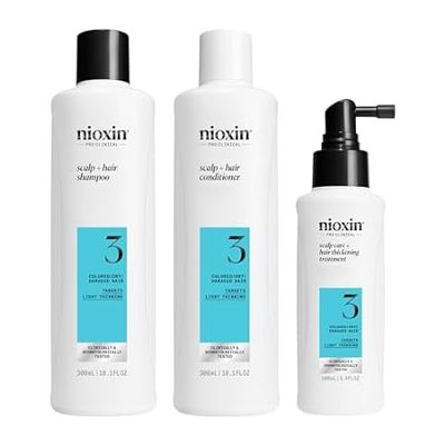 Nioxin Scalp + Hair Thickening System 3， For Damaged Hair
