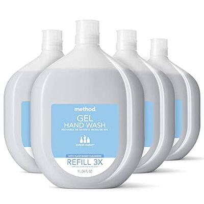 Method Gel Hand Soap Refill， Sweet Water， Recyclable Bott