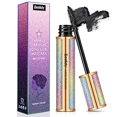 Bestidy 4D Silk Fiber Lash Mascara，Natural Waterproof Smu