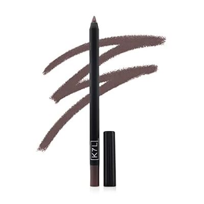 K7L Dark Brown Eyeliner - Waterproof， Smudge-Proof， Preci