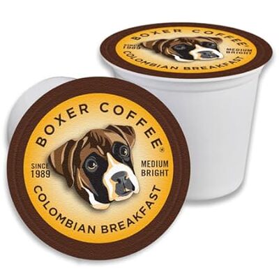 Boxer Coffee 52 Count Colombian Breakfast Single-Serve Cu