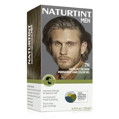 Naturtint Mens Permanent Hair Color 7N Hazelnut Blonde fo