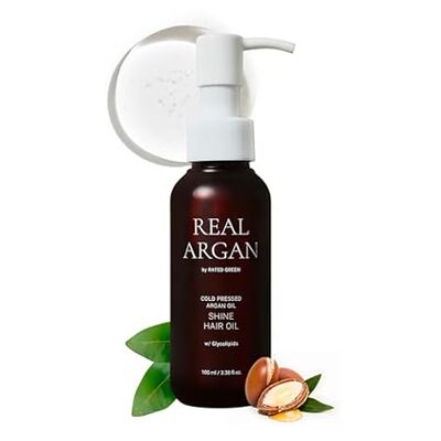 RATED GREEN REAL ARGAN Shine Hair Oil for Dry Damaged Hai