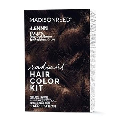 Madison Reed Radiant Hair Color Kit， Dark Brown for 100%