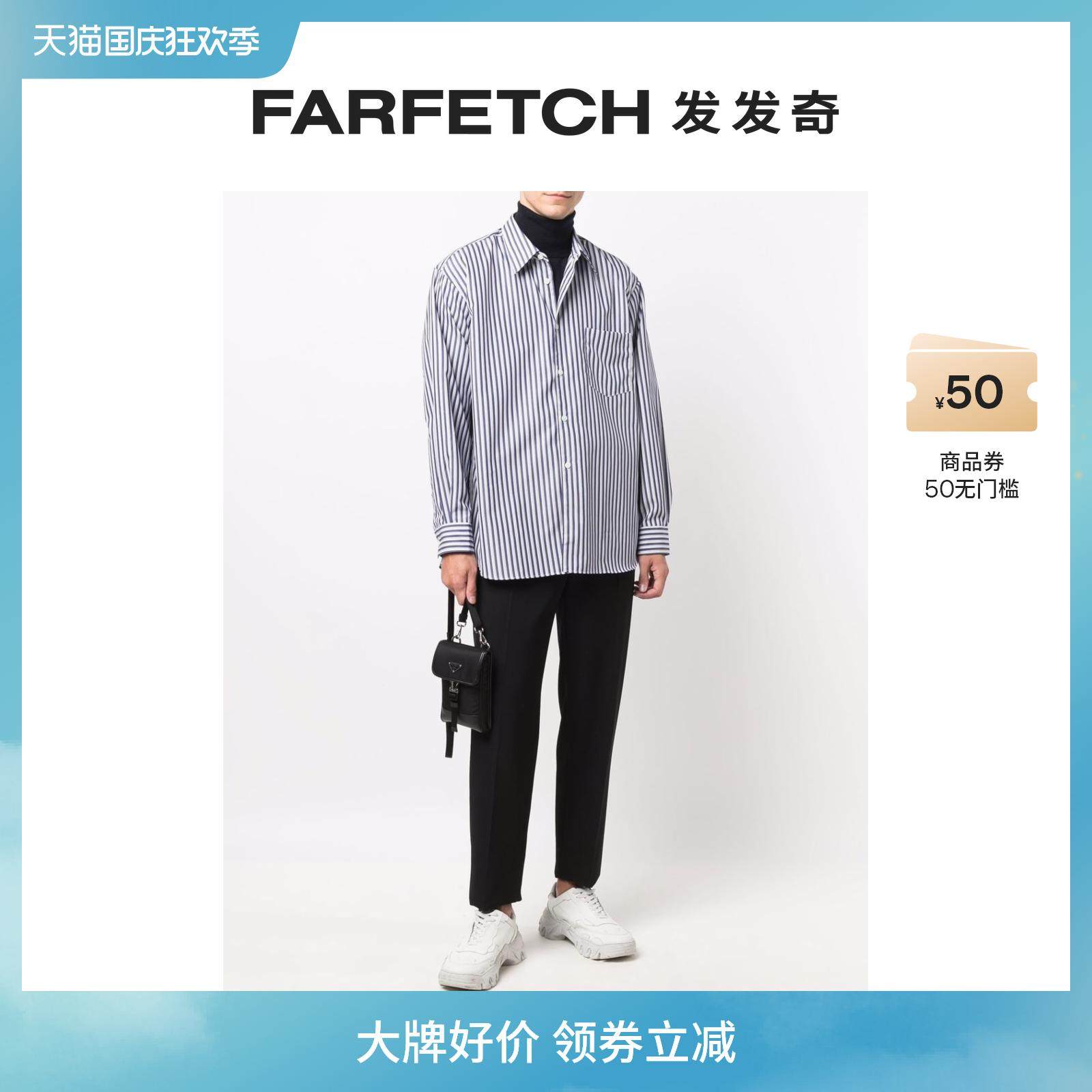 Comme Des Garcons Shirt男士条纹超大款衬衫FARFETCH发发奇_虎窝淘