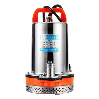 好货抽水泵B12V直流潜水泵农用灌溉48V水泵电动车家用U60V小型抽