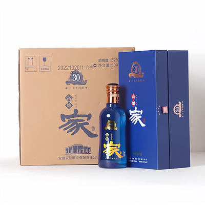 高炉家酒42度窖龄30年纯粮食白酒