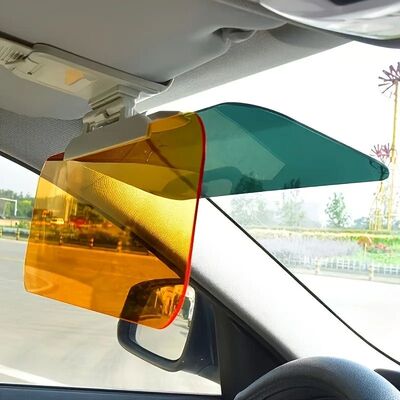 Polarized Anti-glare Sun Visor for Automobile Extended Anti-