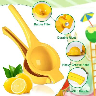 Manual Metal Lemon Lime Squeezer Stainless Steel Manual Citr